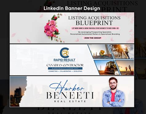 Linkedin Banner Design Behance
