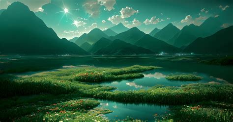 Artstation 100 Green Scenery Wallpapers In 4k Artworks