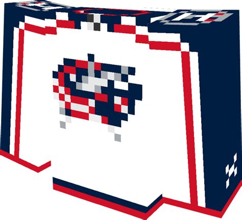 Some Blue Jackets Jerseys I Made In Minecraft R Bluejackets