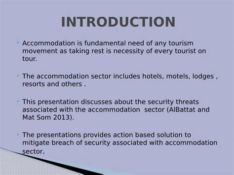 Hat303 Hotel Security Concerns In The Accommodation Sector