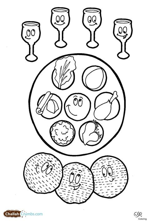 Passover Coloring Pages At Free Printable Colorings