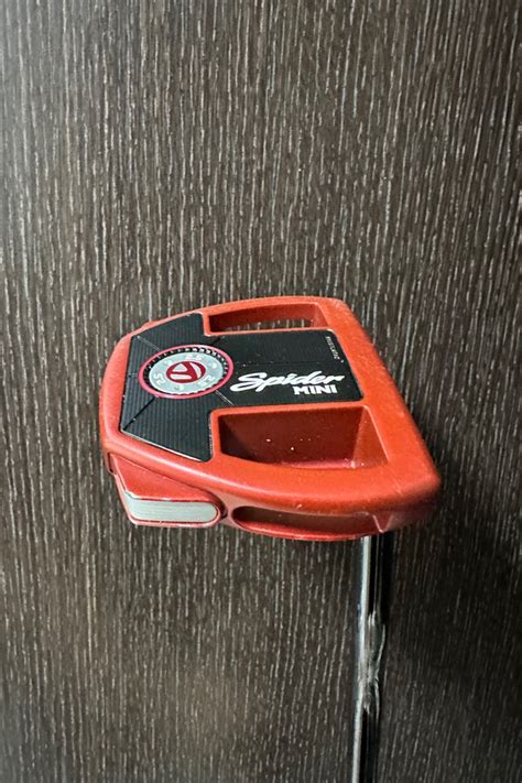 Taylormade Spider Mini Red Putter Sports Equipment Sports And Games Golf On Carousell