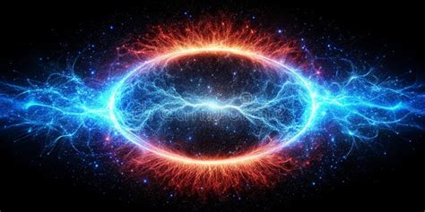 Traces Of Charged Particles In A Magnetic Field Creative Ai Stock