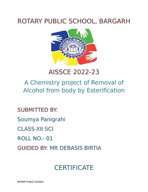 Doc 20230109 Wa0010 Removal Of Alcohol From Body By Esterification