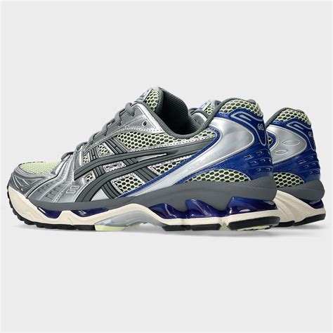 Sneakers Asics Gel Kayano 14 Soft Yellow Asics Blue Hype Shoes