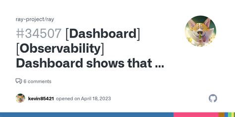 Dashboard Observability Dashboard Shows That A Task Is Still Running After A Raycluster With