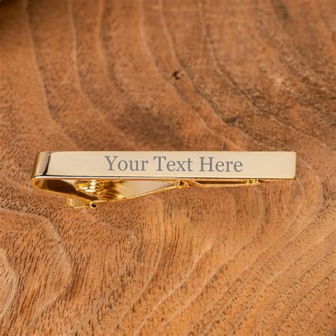 Custom Engraved Tie Clips Personalized Guru