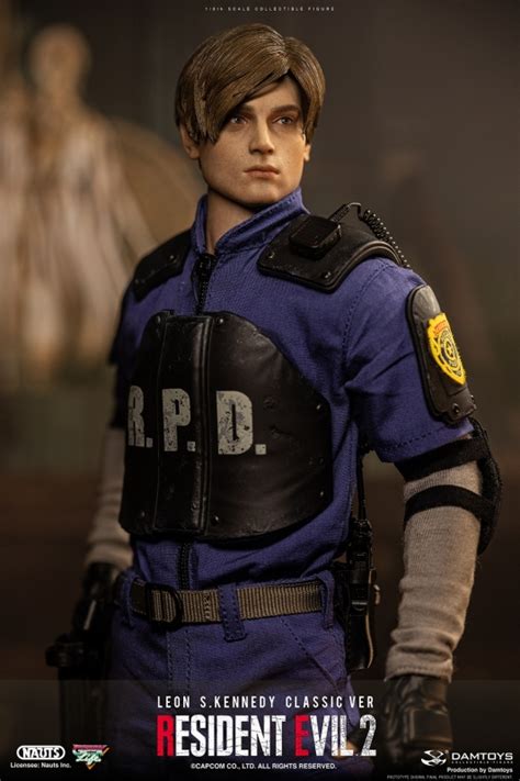 Figurine 16 Resident Evil 2 Leon S Kennedy Classic Version