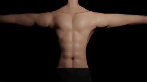 3d Model Male 3d Modle Vr Ar Low Poly Cgtrader