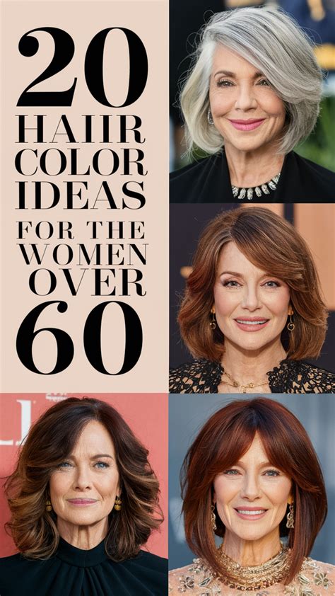 20 Stunning Hair Color Ideas For Women Over 60 In 2025 Highlights