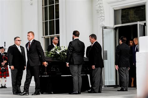 Trump Holds White House Funeral For Deceased Brother Robert Trump