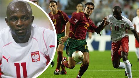 Emmanuel Olisadebe Obchodzi 46 Urodziny Był Gwiazdą Polskiej Piłki Na Początku Xxi Wieku Tvp