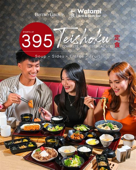 Which Teishoku Are You Picking Today Watami Philippines Facebook