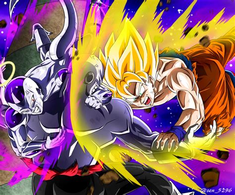 Goku Super Saiyan Vs Frieza Wallpaper