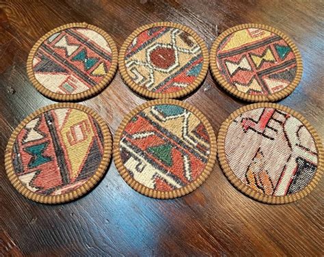 Coasterscoasterset Coasterhome Decorts Coasters Decor Coasterknitted Coasterknitted