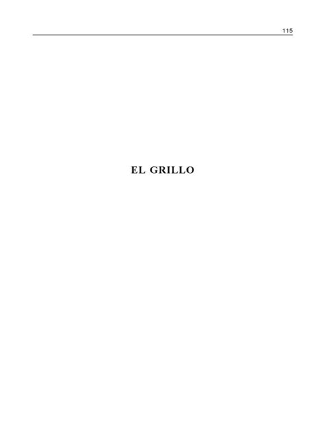 El Grillo 0 Pdf