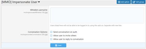 Add Ons Mmo Impersonate User Xenforo Nulled Community