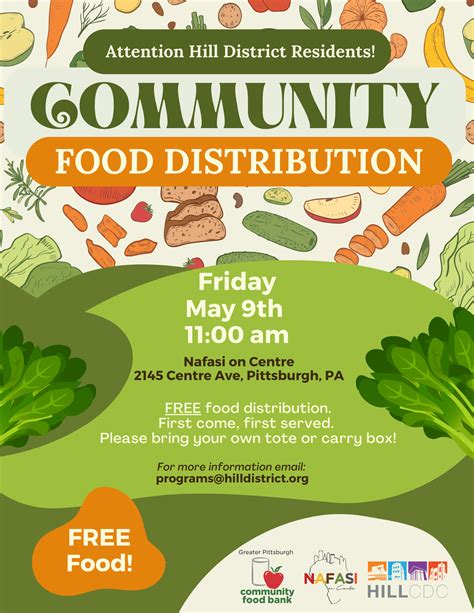 May Free Food Distribution At Nafasi On Centre Hill Community