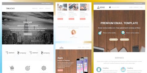 Responsive Html Email Templates Pack Major Browser And Email Client Compatibility Bypeople