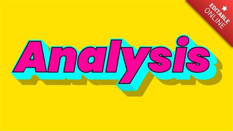 Analysis Vintage Pop Art 3d Text Effect Generator
