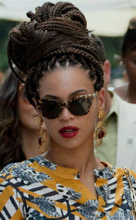 Beyonce Knowles Braids