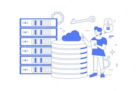 Premium Vector Big Data Business Software Abstract Concept Vector