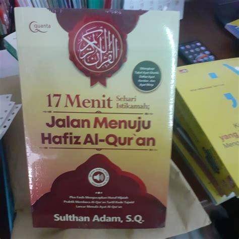 Jual Buku 17 Menit Sehari Istikomah Jalan Menuju Hafiz Al Quran Oleh