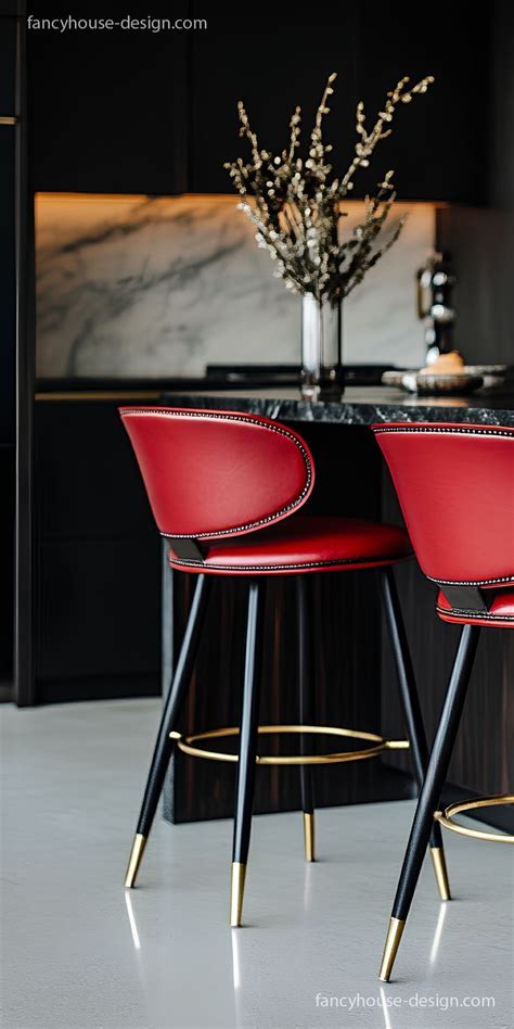 A Tall Bar Stool With Slim Legs Fits Neatly Under Most Kitchen Counters In 2025 Kitchen