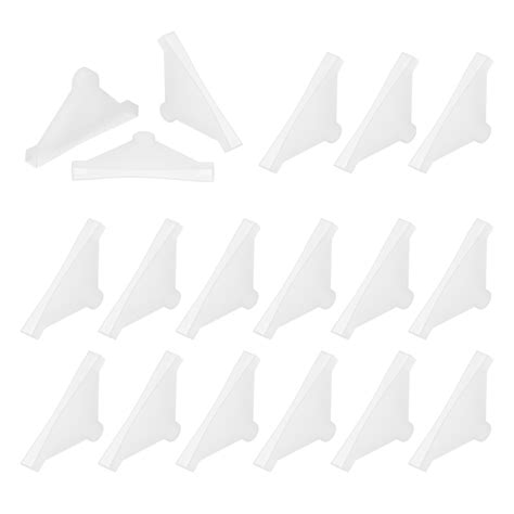 Uxcell 30pcs Triangle Glass Corner Protector 024 Inch Plastic Glass