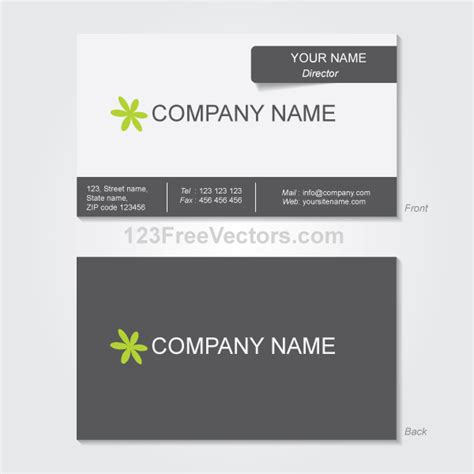 Name Card Template Ai Free Download Cards Design Templates