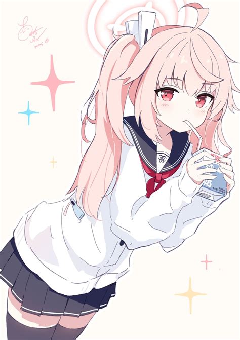 Natsu Blue Archive Drawn By I Tsd Danbooru