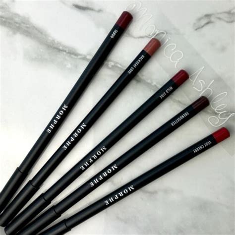 Morphe Color Pencil Lip Liner Trendsetter Taboo Cherry And More Full Sz