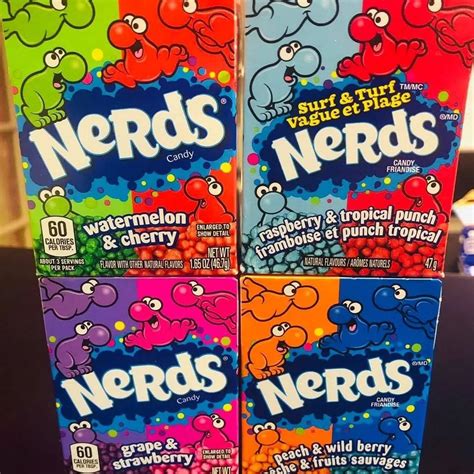 Nerds Candy History Flavors Pictures And Commercials American Candy