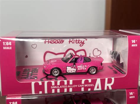 Cool Car 164 Mazda Pandem Hello Kitty Rosado Oscuro Hw Bogotá