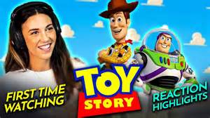 Coby Gets Animated Watching Toy Story 1995 Movie Reaction First Time