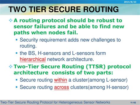 Ppt Two Tier Secure Routing Protocol For Heterogeneous Sensor Networks Powerpoint Presentation