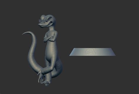 Gex The Gecko Fan Art 3d Model 3d Printable Cgtrader