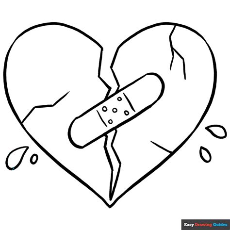 Broken Heart Coloring Pages For Teenagers Broken Heart Coloring Pages For Teenagers