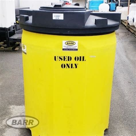Double Wall Used Oil Containment Tanks Barr Plastics