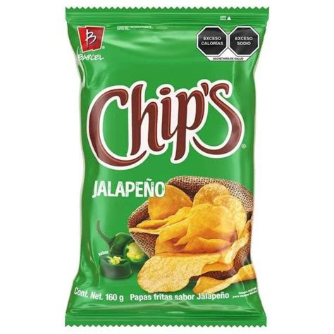 Chips JalapeÑo Barcel 160 Grs Barcel Merkabastos