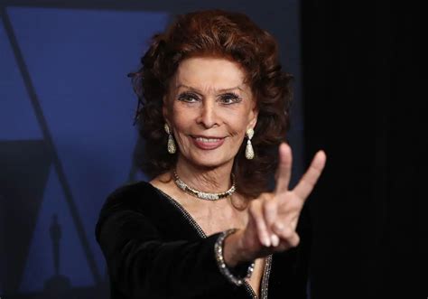 Sofía Loren Operada De Urgencia A Los 89 Años Por Una Rotura De Cadera El Correo