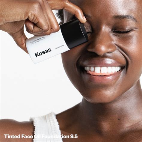 Kosas Cosmetics Tinted Face Oil Foundation Sample Card Autumn