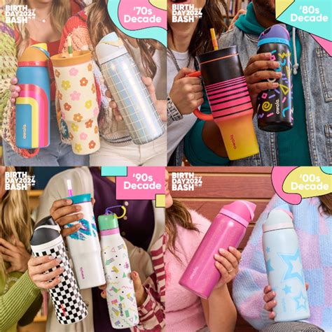 Owala Unveils 10 Limited Edition Birthday Water Bottles Grab Yours