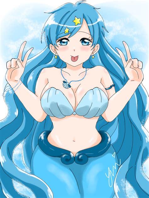 Yui U86 Houshou Hanon Mermaid Melody Pichi Pichi Pitch 1girl P