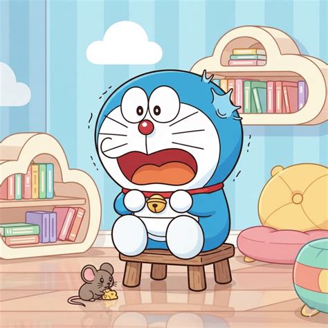 Tan Chảy Với 420 Hình Doraemon Chibi Cute đáng Yêu Siêu Cấp