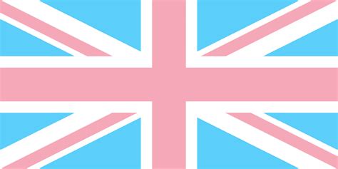 Some National Flags But Redone In Trans Colours Colors Because Screw