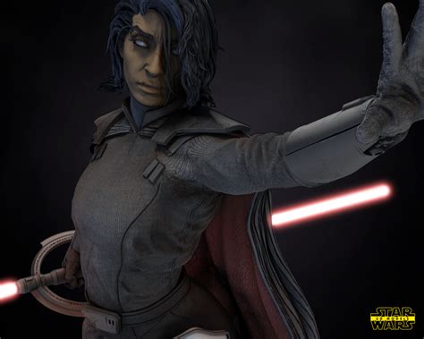 Second Sister Inquisitor Bust Star Wars 3d Models Tested And Ready