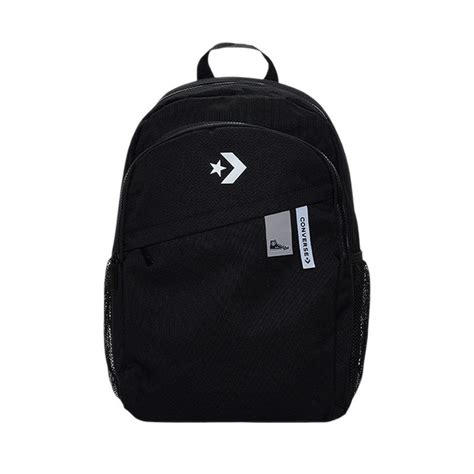 Converse Unisex Backpack Black Shopee Malaysia