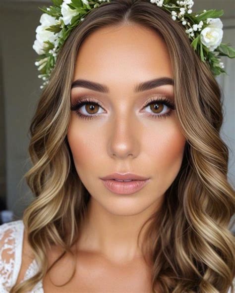 40 Bridal Makeup Looks Natural Glow Bridal Look 1 Fab Mood
