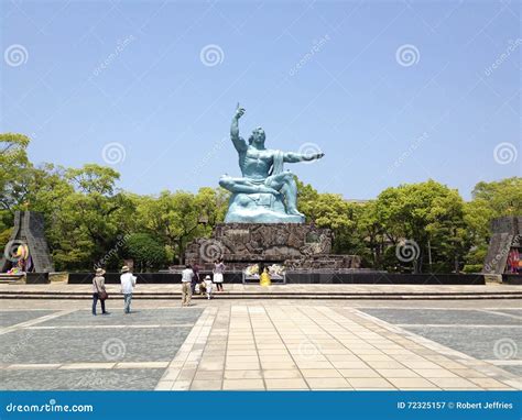 Nagasaki Peace Park Editorial Photography Image Of Statue 72325157